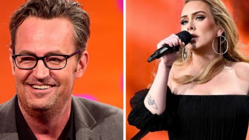 Adele rinde homenaje a Matthew Perry, actor de 'Friends' en concierto ...