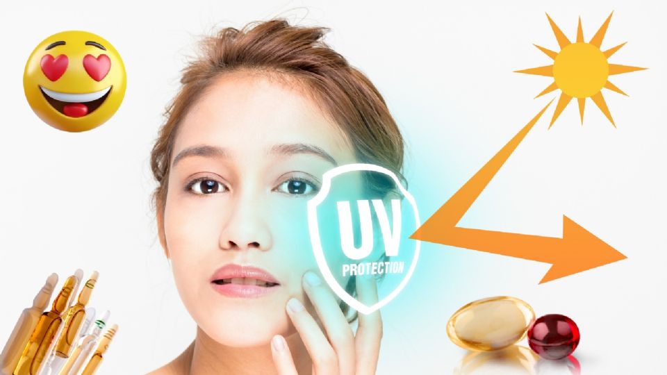 Mejor protector solar con vitamina C y ácido hialurónico; resiste al ...