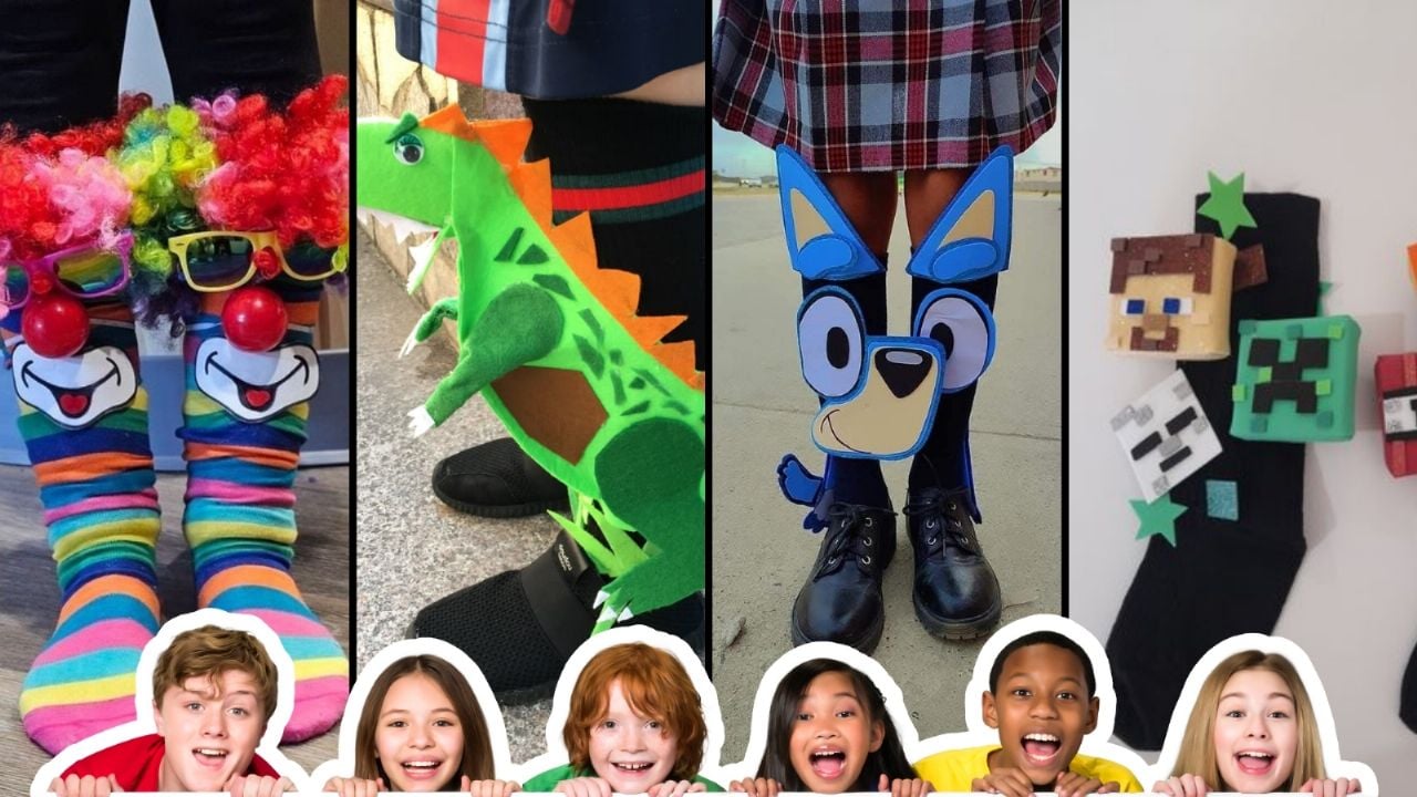 Calcetines locos: 3 ideas para hacerlos este Día del Niño 2025 | FM Globo