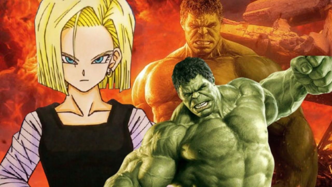 Así luciría el hijo de Androide 18 y el increíble Hulk, según la ...
