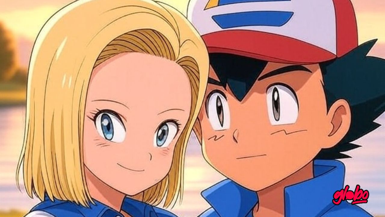 Así luciría la fusión de Androide 18 y Ash Ketchum de Pokémon, según la ...